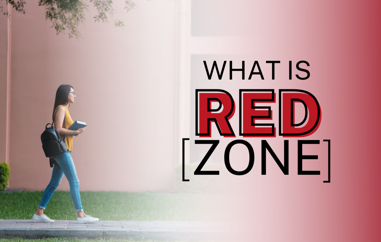 What is the Red Zone? - Damsel In Defense Blog